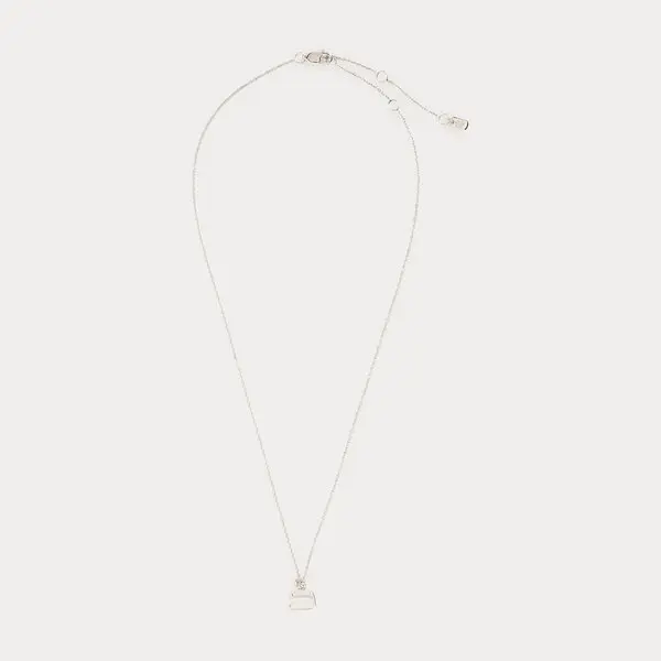 Ralph Lauren Sterling Silver Pendant Necklace