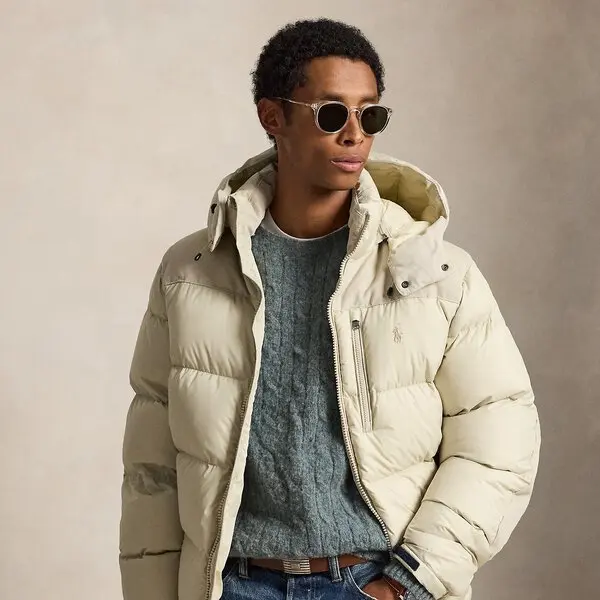 Ralph Lauren The Gorham Hybrid Down Jacket - Basic Sand