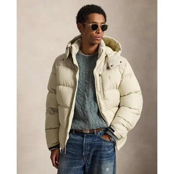 Ralph Lauren The Gorham Hybrid Down Jacket - Basic Sand
