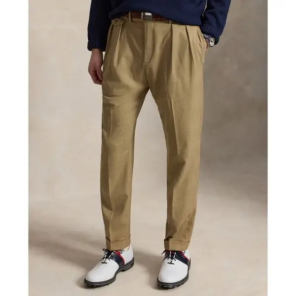 Ralph Lauren Plaid Performance Wool-blend Trouser