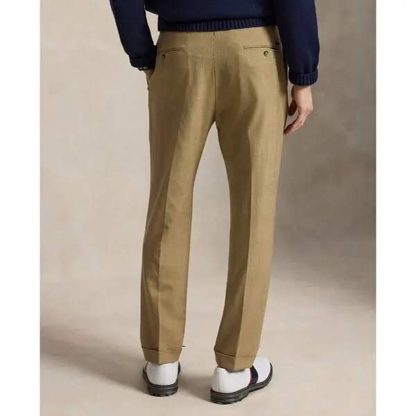 Ralph Lauren Plaid Performance Wool-blend Trouser
