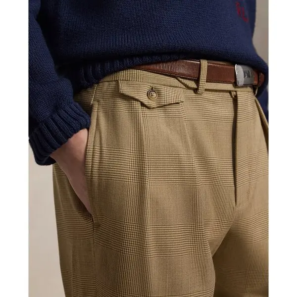 Ralph Lauren Plaid Performance Wool-blend Trouser