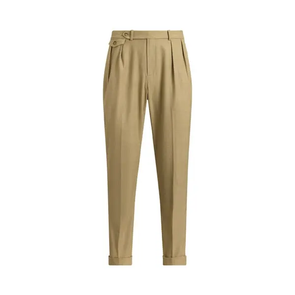 Ralph Lauren Plaid Performance Wool-blend Trouser