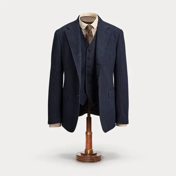 Ralph Lauren Pinstripe Twill Suit Jacket