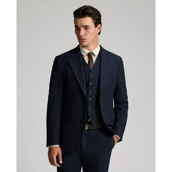 Ralph Lauren Pinstripe Twill Suit Jacket