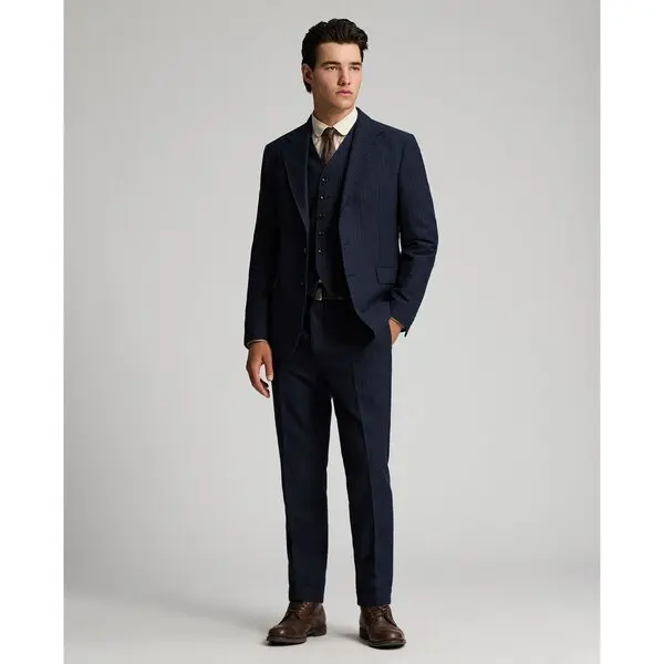 Ralph Lauren Pinstripe Twill Suit Jacket