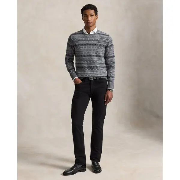 Ralph Lauren Fair Isle Washable Wool Sweater