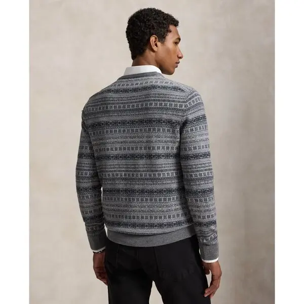 Ralph Lauren Fair Isle Washable Wool Sweater