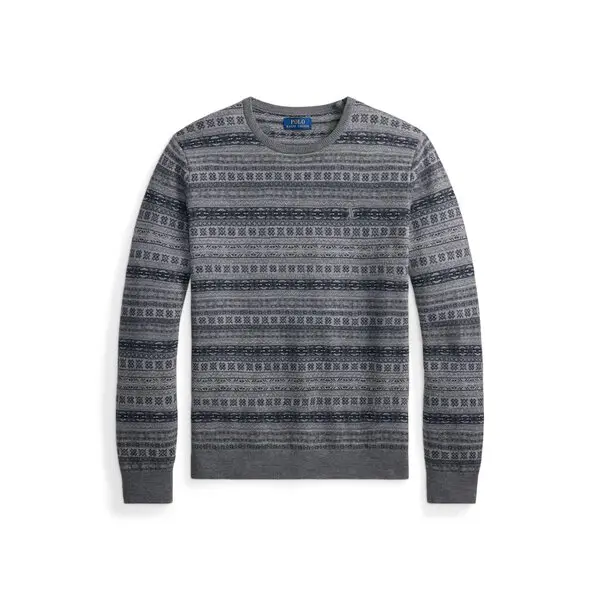 Ralph Lauren Fair Isle Washable Wool Sweater