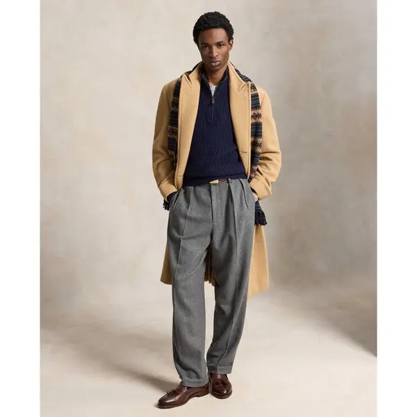 Ralph Lauren Waffle-knit Wool-cotton Sweater