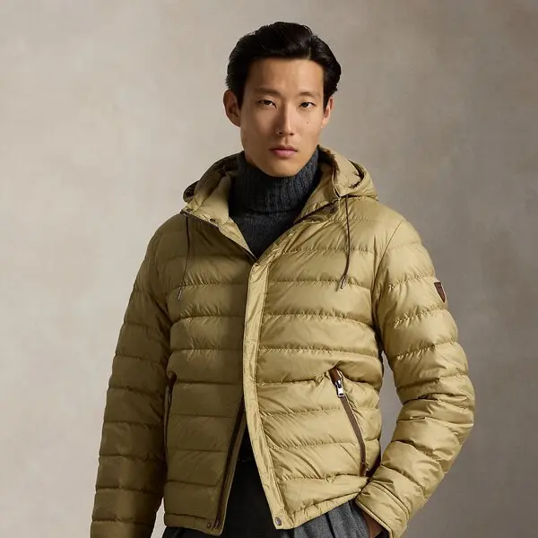 Ralph Lauren The Mayhew Matte Down Jacket - Rl Khaki