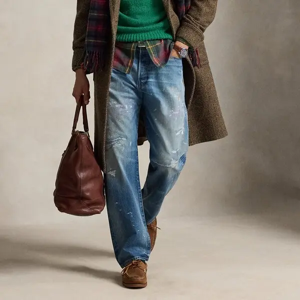 Ralph Lauren Vintage Classic Distressed Jean