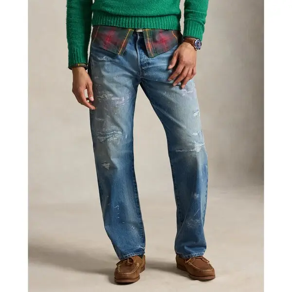 Ralph Lauren Vintage Classic Distressed Jean