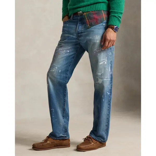 Ralph Lauren Vintage Classic Distressed Jean