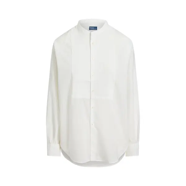 Ralph Lauren Washed Cotton Tuxedo Shirt