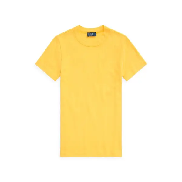 Ralph Lauren Slim Fit Cotton Tee - Yellowfin