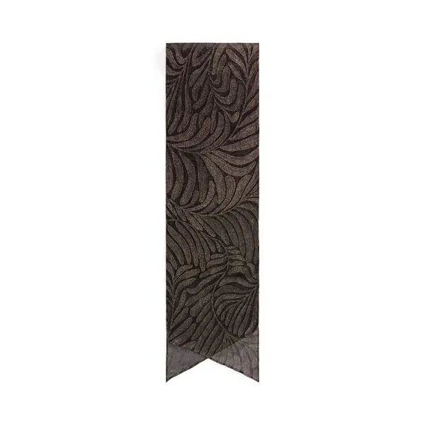 Ralph Lauren Foiled Crinkle Chiffon Wrap Scarf