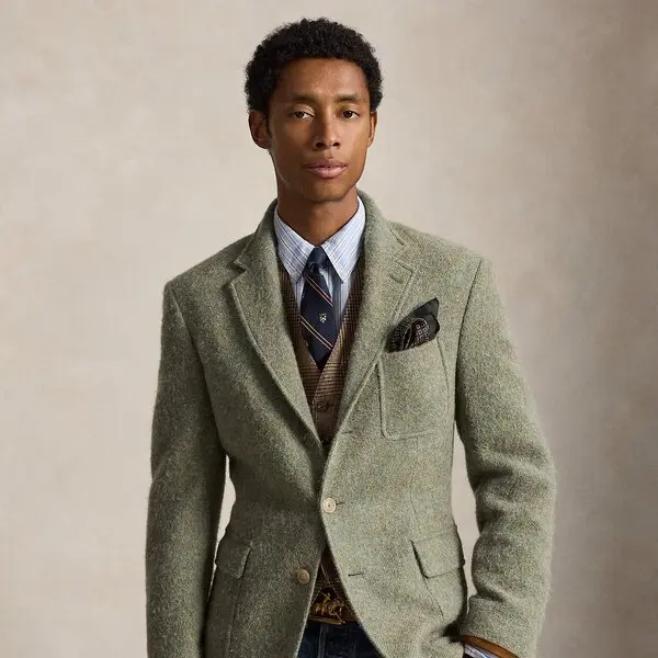 Ralph Lauren Polo Tailored Fit Tweed Sport Coat