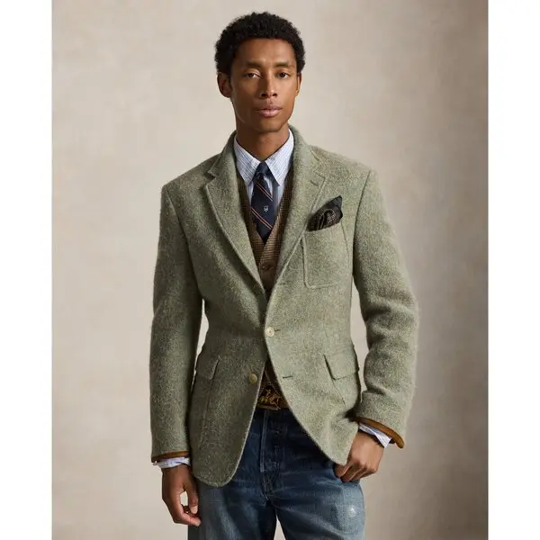 Ralph Lauren Polo Tailored Fit Tweed Sport Coat