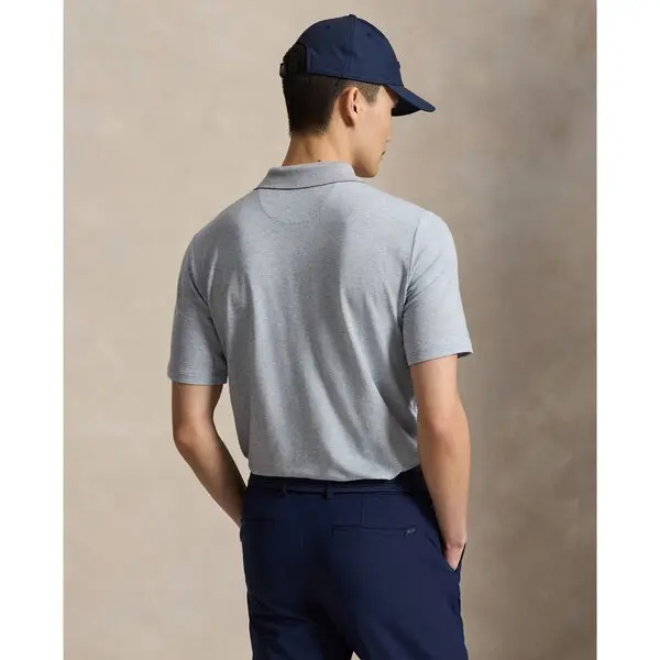 Ralph Lauren Classic Fit Performance Polo Shirt - Pebble Blue Multi