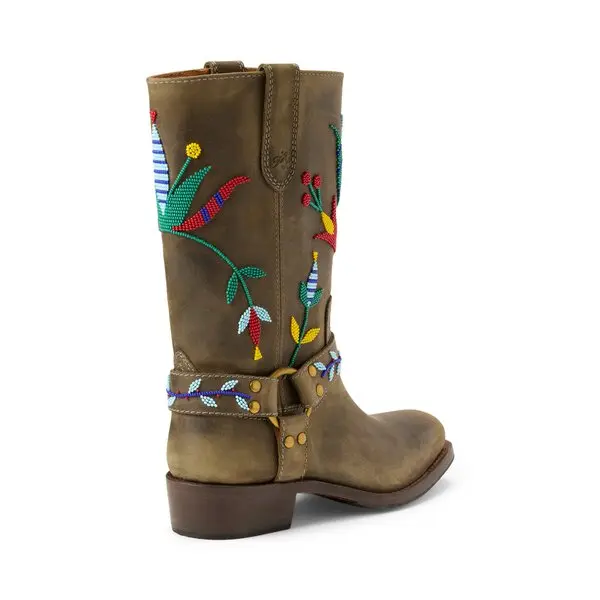Ralph Lauren Prl X Tópa Leather Medicine Boot