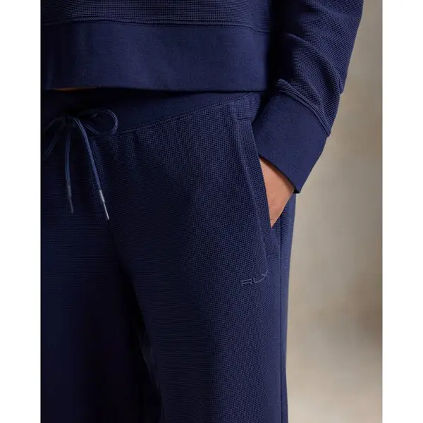 Ralph Lauren Waffle‑knit Drawstring Pant