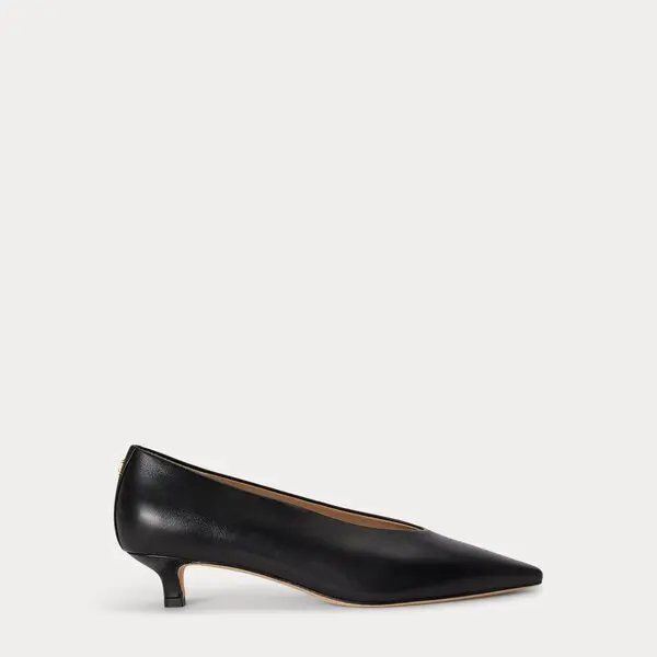 Ralph Lauren Francesca Nappa Leather Pump