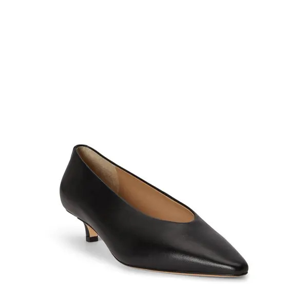 Ralph Lauren Francesca Nappa Leather Pump