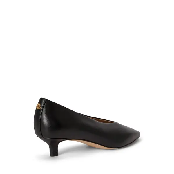 Ralph Lauren Francesca Nappa Leather Pump