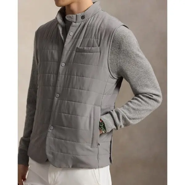 Ralph Lauren Quilted Mockneck Vest