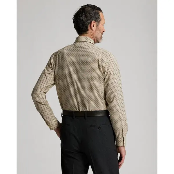 Ralph Lauren Slim Fit Geometric-print Shirt