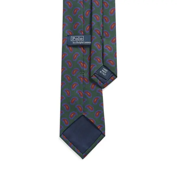 Ralph Lauren Pine-print Silk Twill Tie