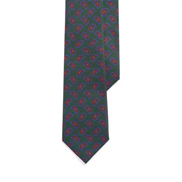 Ralph Lauren Pine-print Silk Twill Tie