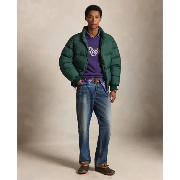 Ralph Lauren The Wyoming Ripstop Down Jacket - Moss Agate