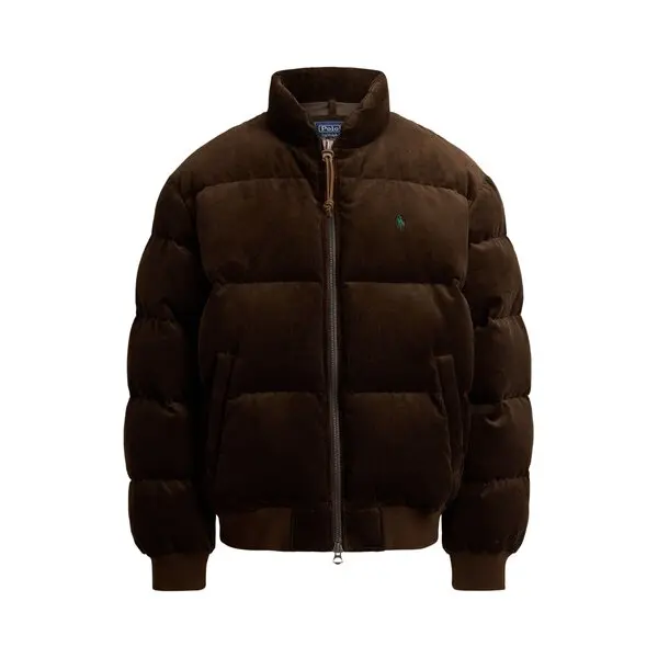 Ralph Lauren The Wyoming Corduroy Down Jacket - Dark Beech
