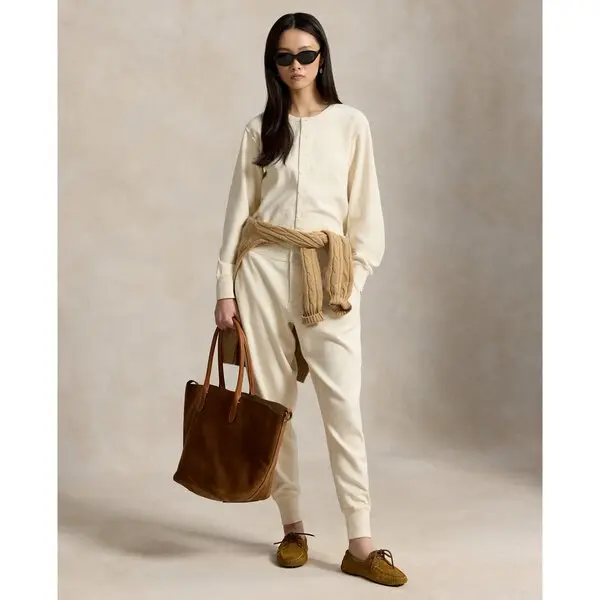 Ralph Lauren Double-knit Jacquard Cardigan