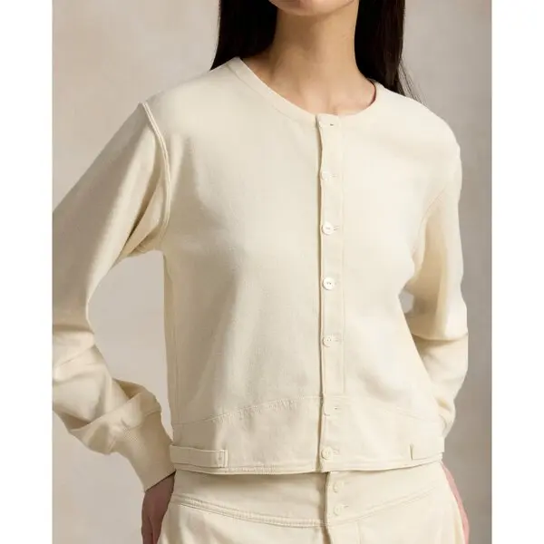 Ralph Lauren Double-knit Jacquard Cardigan