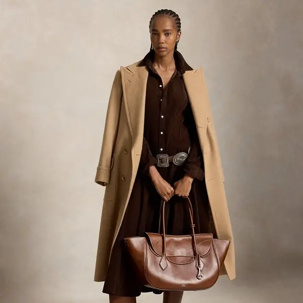 Ralph Lauren Corduroy A-line Shirtdress - Dark Brown