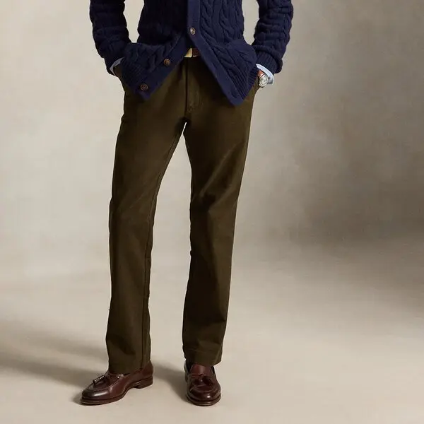 Ralph Lauren Jarrett Classic Fit Stretch Chino Pant - Dark Brown