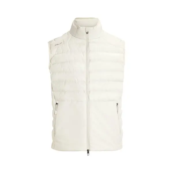 Ralph Lauren Quilted Full-zip Vest - Stone Pebble