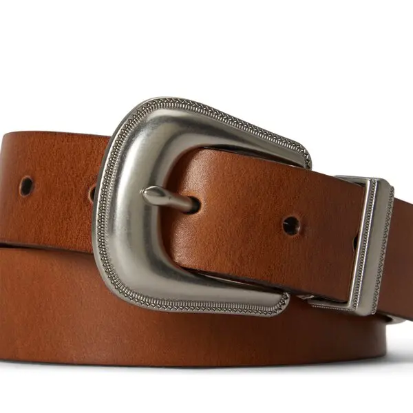 Ralph Lauren Leather Western Belt