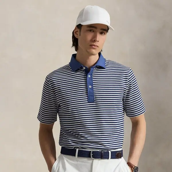 Ralph Lauren Classic Fit Performance Polo Shirt - Refined Navy Multi