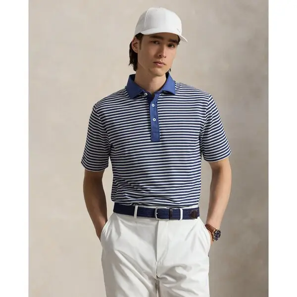 Ralph Lauren Classic Fit Performance Polo Shirt - Refined Navy Multi