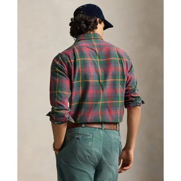 Ralph Lauren Classic Fit Plaid Flannel Shirt