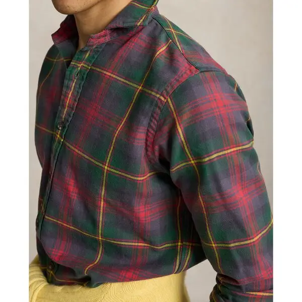 Ralph Lauren Classic Fit Plaid Flannel Shirt