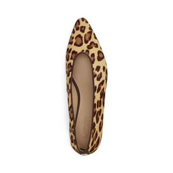 Ralph Lauren Francesca Leopard-print Haircalf Pump