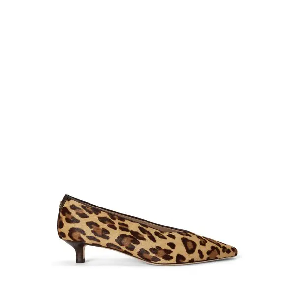Ralph Lauren Francesca Leopard-print Haircalf Pump