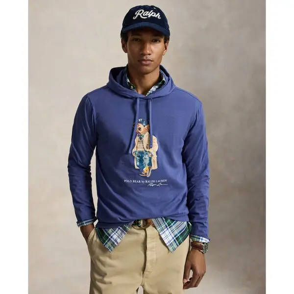 Ralph Lauren Polo Bear Jersey Hooded T-shirt