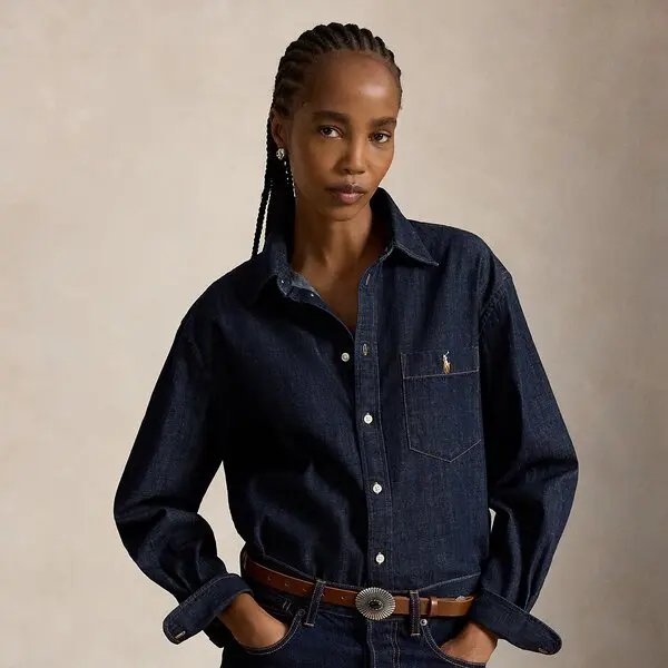 Ralph Lauren The Big Denim Shirt - Jemisons Wash