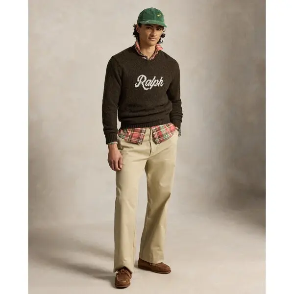 Ralph Lauren The Logo Sweater - Brown Combo